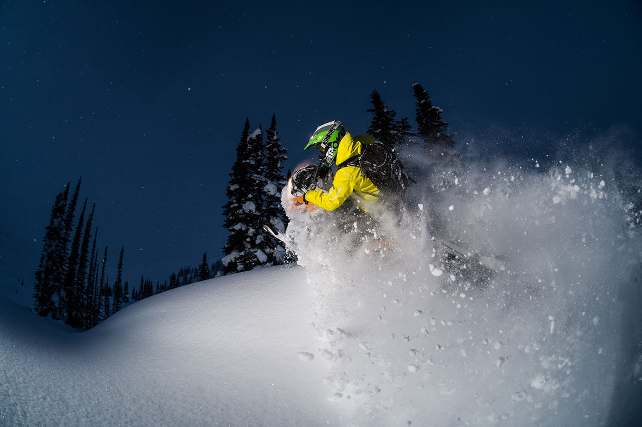 Chatter Creek Real Snowmobiling | Backcountry Lodge